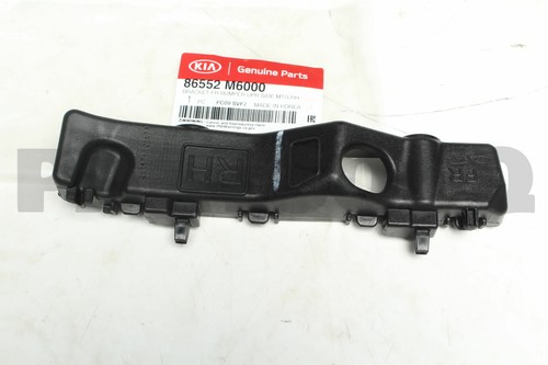 86552M6000 Genuine Hyundai / KIA BRACKET-FRBUMPERUP | eBay