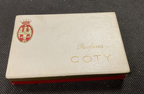 Coty 2pc Vintage Fragrance Sampler Paris Parfum Perfume Red Box Mini ...