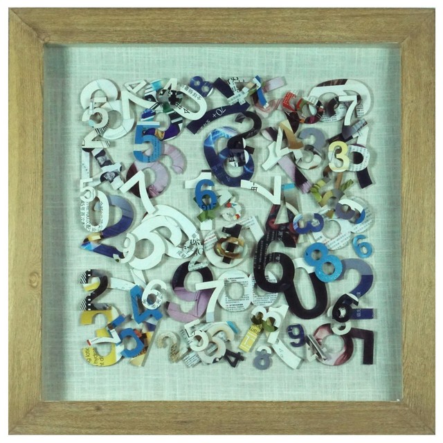 Numbers Shadow Box | eBay
