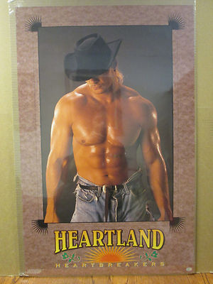 vintage 1993 Heartland Heartbreakers original hot guy poster 6115 | eBay