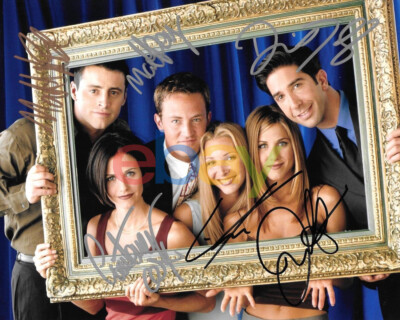 Friends Cast Signed 8x10 Autographed Photo reprint | eBay