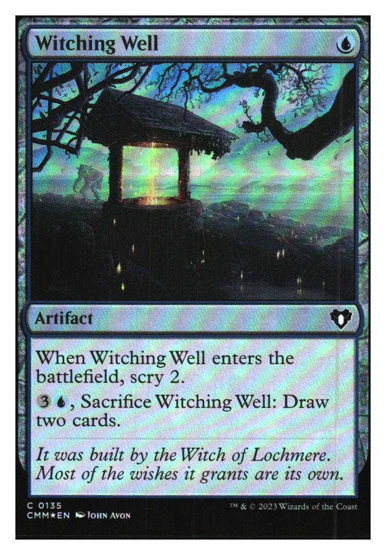 Witching Well (foil) - commander masters #135 - MTG - NM+ | eBay