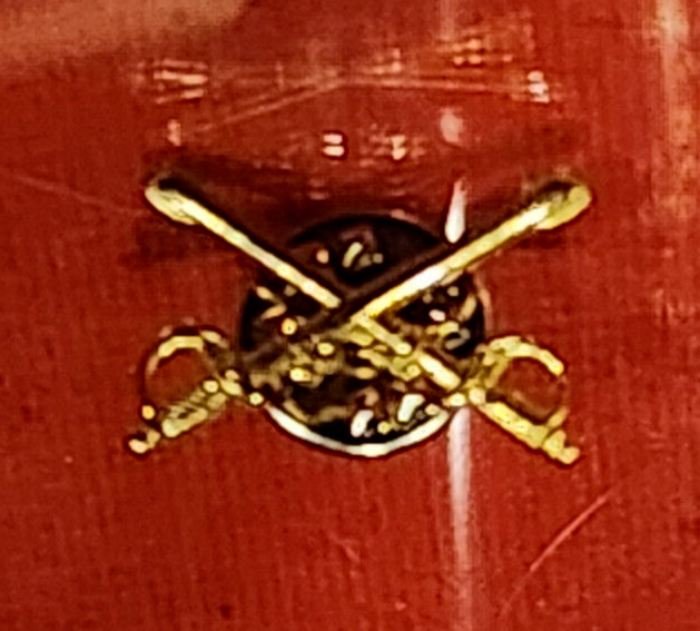 Gettysburg Souvenir Crossed Sabers Cavalry Pin | eBay