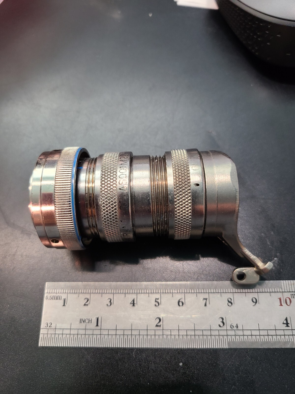 Circular Connector MS3476L22-21PX w/ Glenair Extender Backshell ...