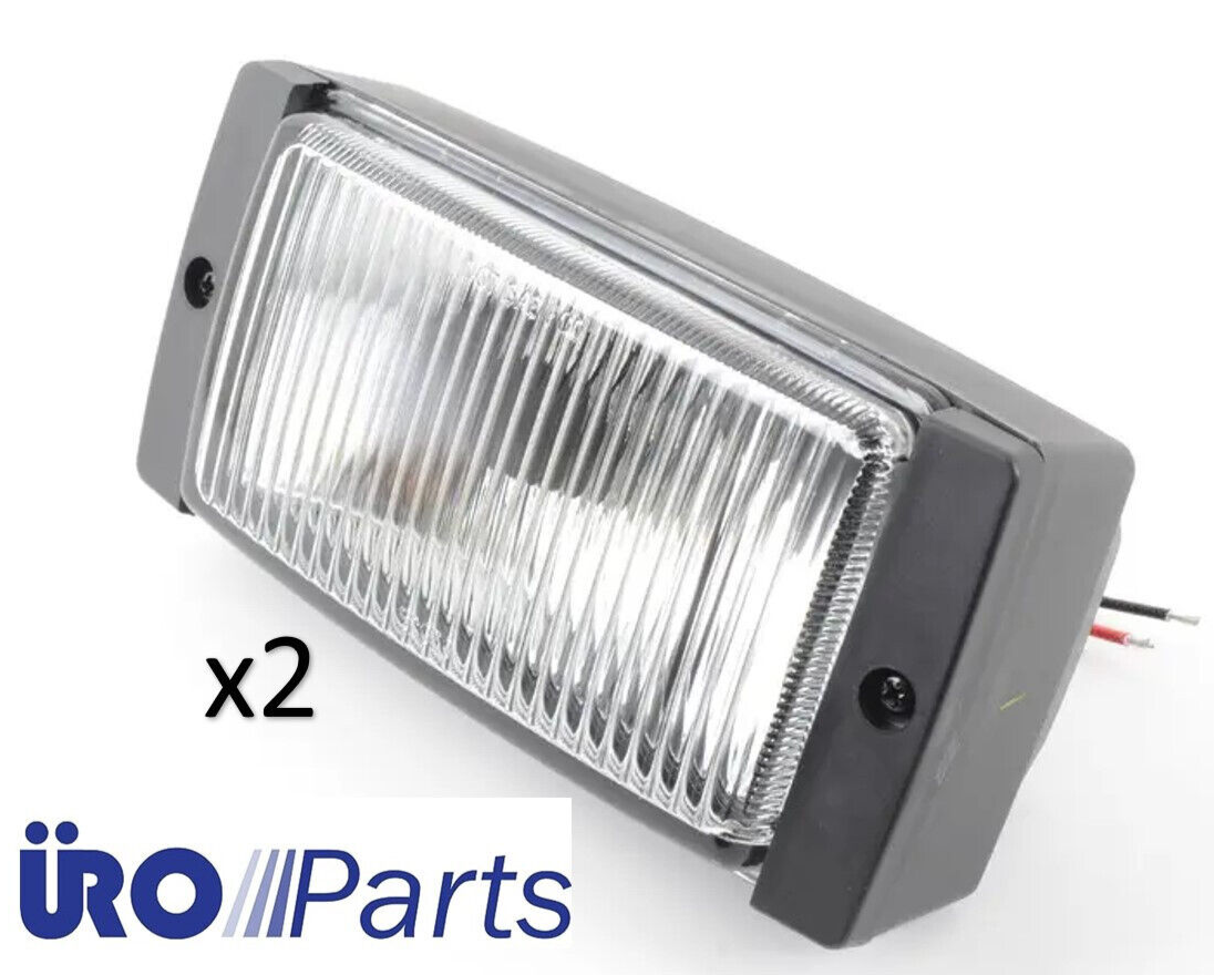 Set of (2) Fog Lights W/ Bulbs Left & Right Side for BMW E21 E23 E28 ...