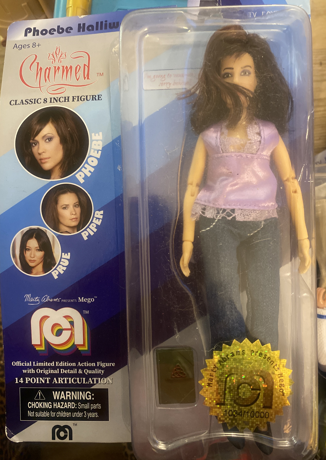 Charmed Phoebe Halliwell Classic 8 Inch Figure Doll Limited Edition ...