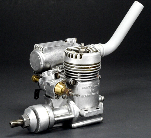 Vintage Super Tigre Serie X .25 RC Model Airplane Engine with Muffler ...
