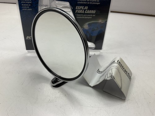 K Source 1701 UNIVERSAL Side View Mirror, Chrome Plated, 4-3/8" Round ...