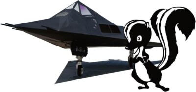 PLATZ AE144-15 1/144 USAF STEALTH FIGHTER F-117 Night Hawk Skunk Works ...