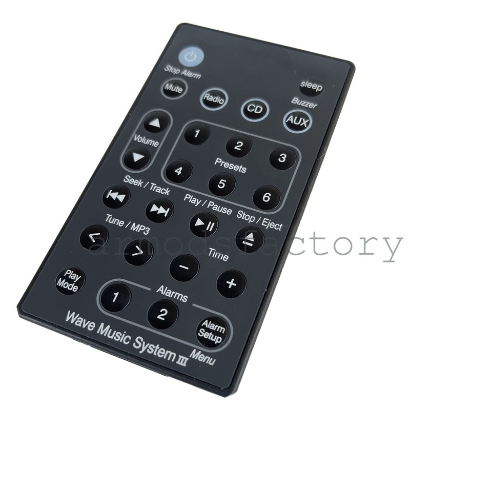 For Bose Wave Music System Remote Control AWRCC1 AWRCC2 III Wave Radio ...
