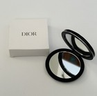 NEW Dior Logo Quilted Pocket Mirror Makeup Compact Authentic ⭐️U.S ...