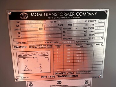 Transformers - Mgm Transformer