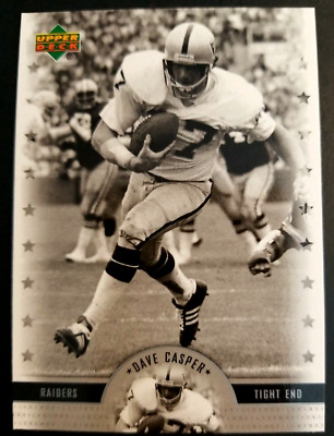 Dave Casper Oakland Raiders 2005 Upper Deck #54 Football Card | eBay