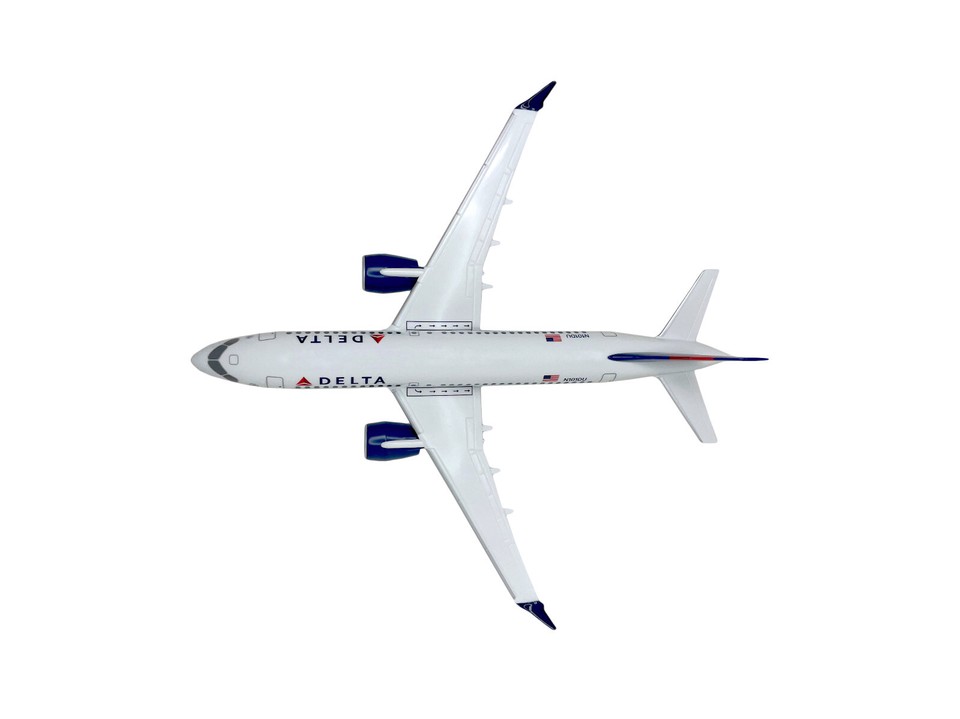 Flight Miniatures Delta (07-Cur) A220-100 1:100 Scale Model Airplane | eBay