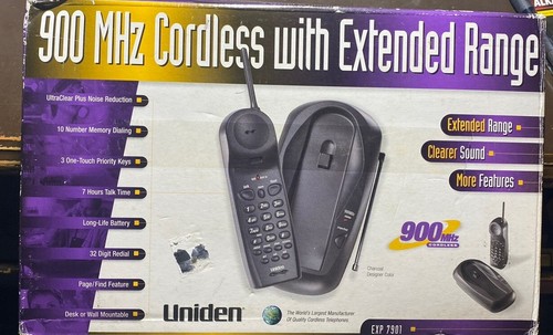 Uniden 900 MHz Cordless Phone With Extended Range EXP7901 | eBay