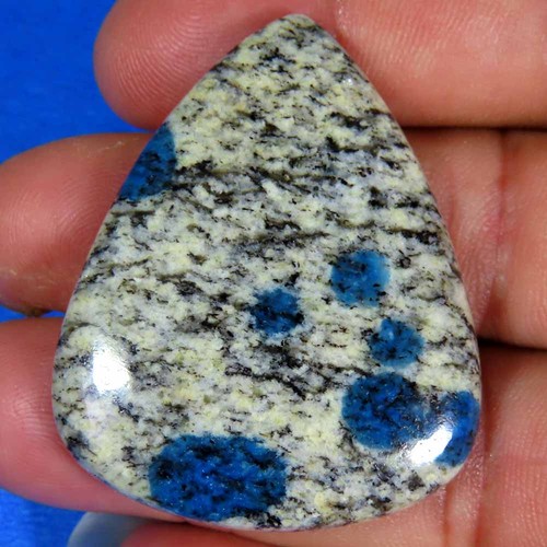 57.65Cts 100% Natural Royal Designer K2 Jasper Pear Cab 34x42x5mm Loose ...