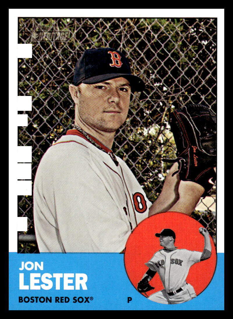 2012 Topps Heritage Jon Lester #76 Boston Red Sox Baseball Card | eBay