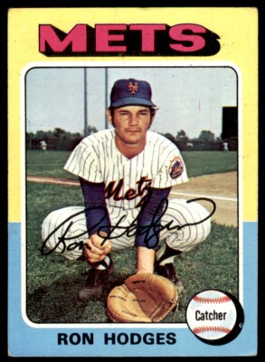 1975 Topps Ron Hodges New York Mets #134 | eBay