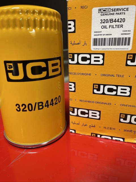 JCB Engine Oil Filter Part No 320/b4420 for sale online | eBay