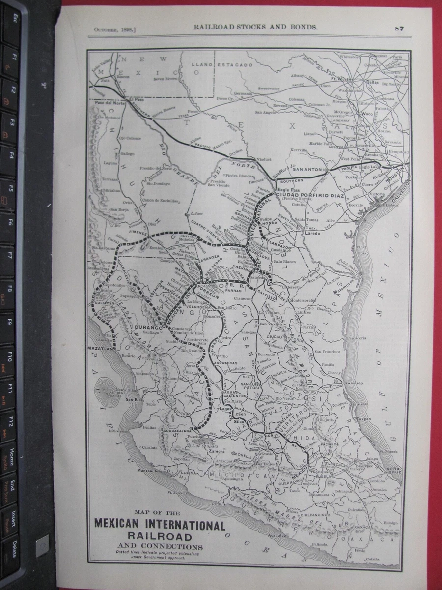 Texas Railroad System Maps