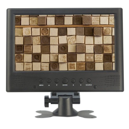 9 Inch Portable Digital Mini Tv With DVB-T-T2 Hevc H265 10Bit Code 16:9 ...