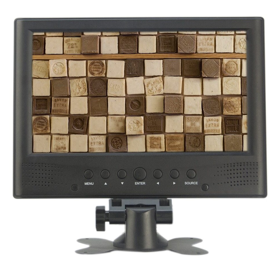 9 Inch Portable Digital Mini Tv With DVB-T-T2 Hevc H265 10Bit Code 16:9 ...