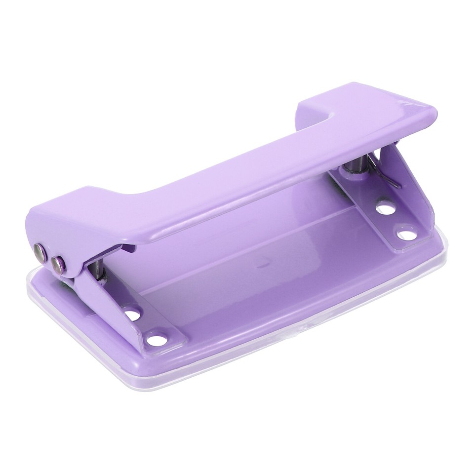 1/4" 2 Hole Paper Punch Metal Puncher 8 Sheets Capacity Hole Punch ...