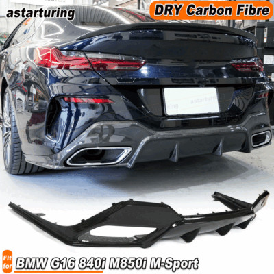 Fit for BMW 8 Series G16 840i M850i M-Sport DRY Carbon Rear Bumper ...