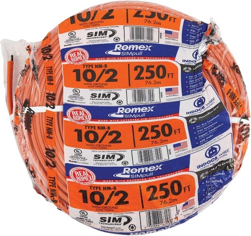 250 Ft. 10/2 Solid Romex Simpull Cu NmB W/G Wir US 32886163104| eBay