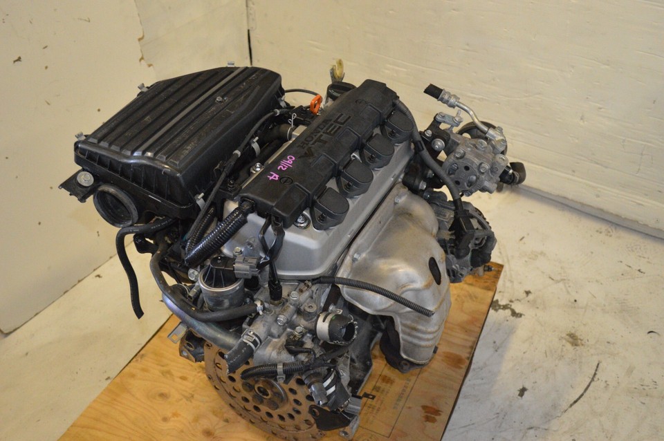 01 02 03 04 05 HONDA CIVIC 1.7L MOTOR D17A V-TEC COMPLETE ENGINE ...