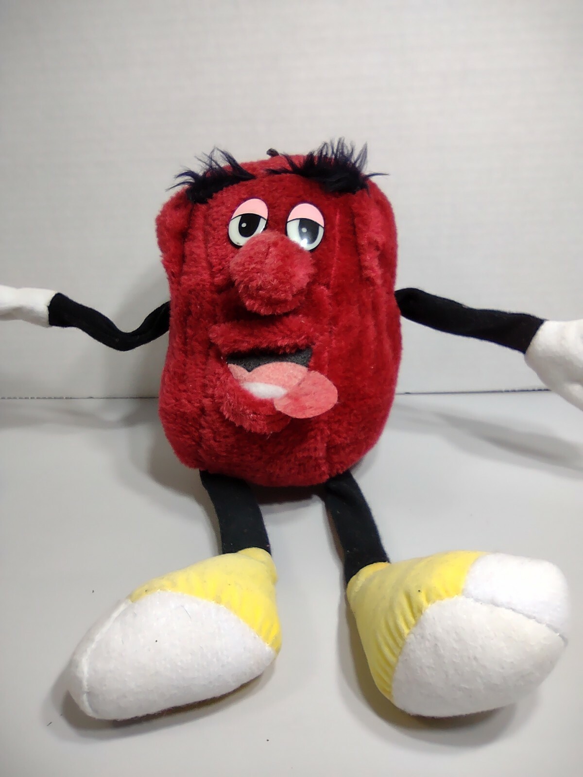 VINTAGE 1988 CALIFORNIA RAISIN DOLL ACE NOVELTY PLUSH Lot 3 STUFFED ...