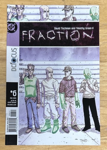 Fraction Comic #6; Tischman Story, Green Art; Ads: Teen Titans ...
