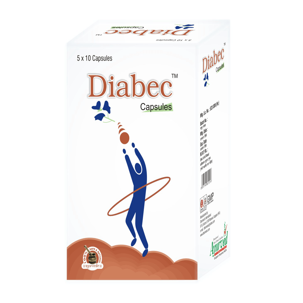 Blood Sugar Support Ayush Remedies Diabec Capsules 200 Pills | eBay