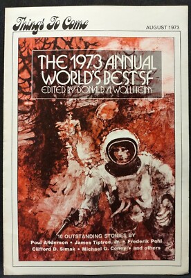 Things To Come Newsletter August 1973 The 1973 Annual World's Best SF ...