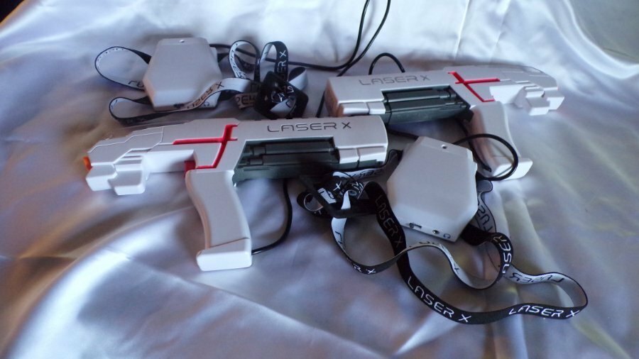 Laser X Set of 2 - Laser Tag Gaming Set Indoor/Outdoor Guns WORKING | eBay