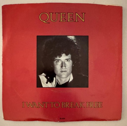 QUEEN – I WANT TO BREAK FREE / MACHINES - 7" VINYL EP B-5350 1984 ...