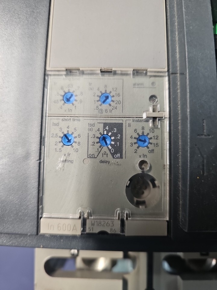 PowerPacT P, 600A, 3 pole, PLA34060U33A Micrologic 5.0 | eBay