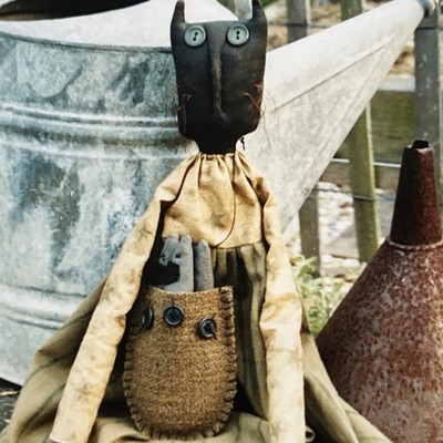 Chestnut Junction Primitive Folk Art Sewing Pattern MEG & MICE 27 ...