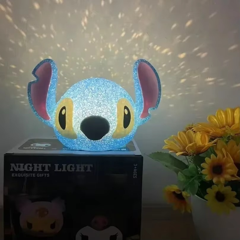 Cute Hello Kitty Kuromi Projection Light | Desktop Decor & Night Lamp ...