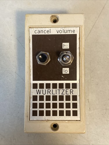 Wurlitzer 3700 3800 7500A Kit 219B Remote Volume Control Switch ...