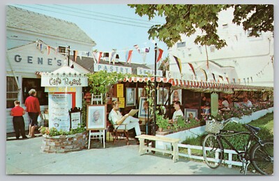 Cafe Poyant with Art Show by Artist Harvey John Dodd Provincetown MA ...