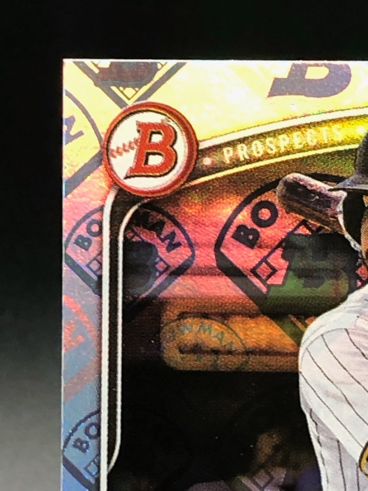 Romeo Sanabria 2025 Bowman Retro Logo Refractor 1st Bowman SP Card #BP ...