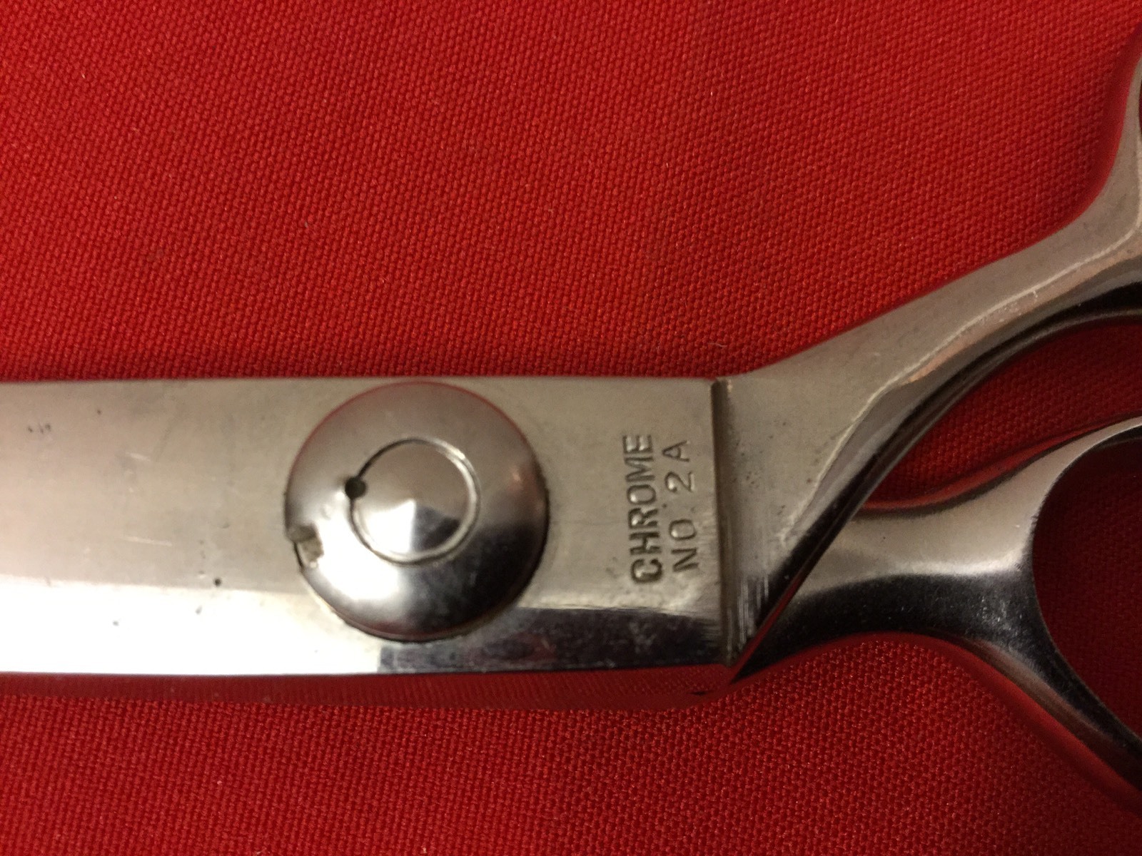 Vintage Pinking Shears Griffon Pink all Scissors made in japan, chrome ...