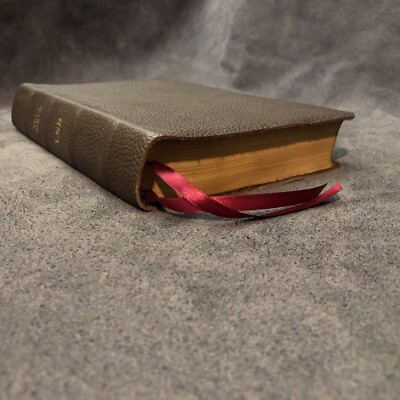 Legacy Standard Bible LSB Handy Size Brown Soft Leather MacArthur Verse ...