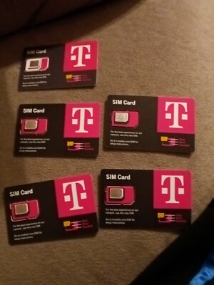 T-Mobile Triple SIM Card R15 3-In-1 Standard, Micro, Nano 5G 4G LTE, 3G ...