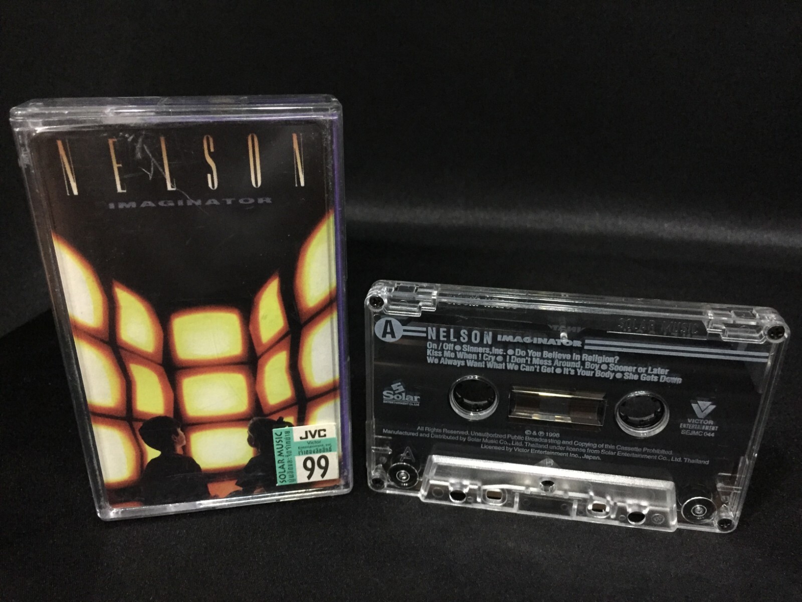 Nelson Imaginator Cassette Tape (Victor/Solar Thailand 1996) Glam Rock 90s | eBay