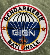 Patch GIGN France Gendarmerie Nationale Army Special Forces Embroidery ...