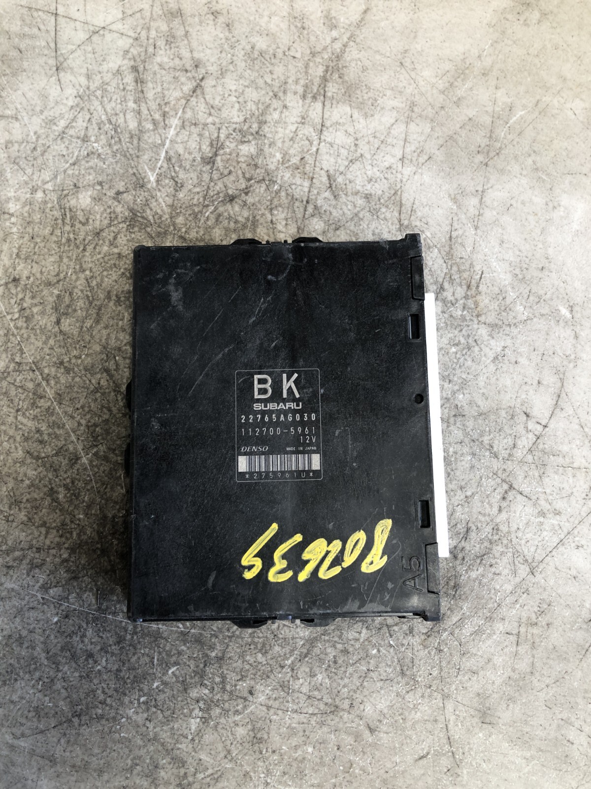 2014+Subaru+Impreza+ECM+ECU+Engine+Computer+202+22765AG030 for sale ...