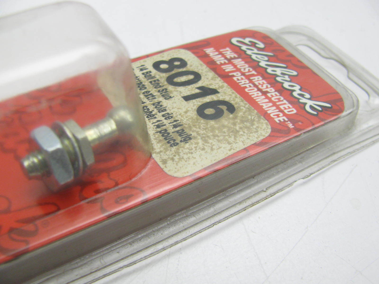 Edelbrock 8016 1/4" Ball End Stud For Ford & Holley Carburetor | eBay