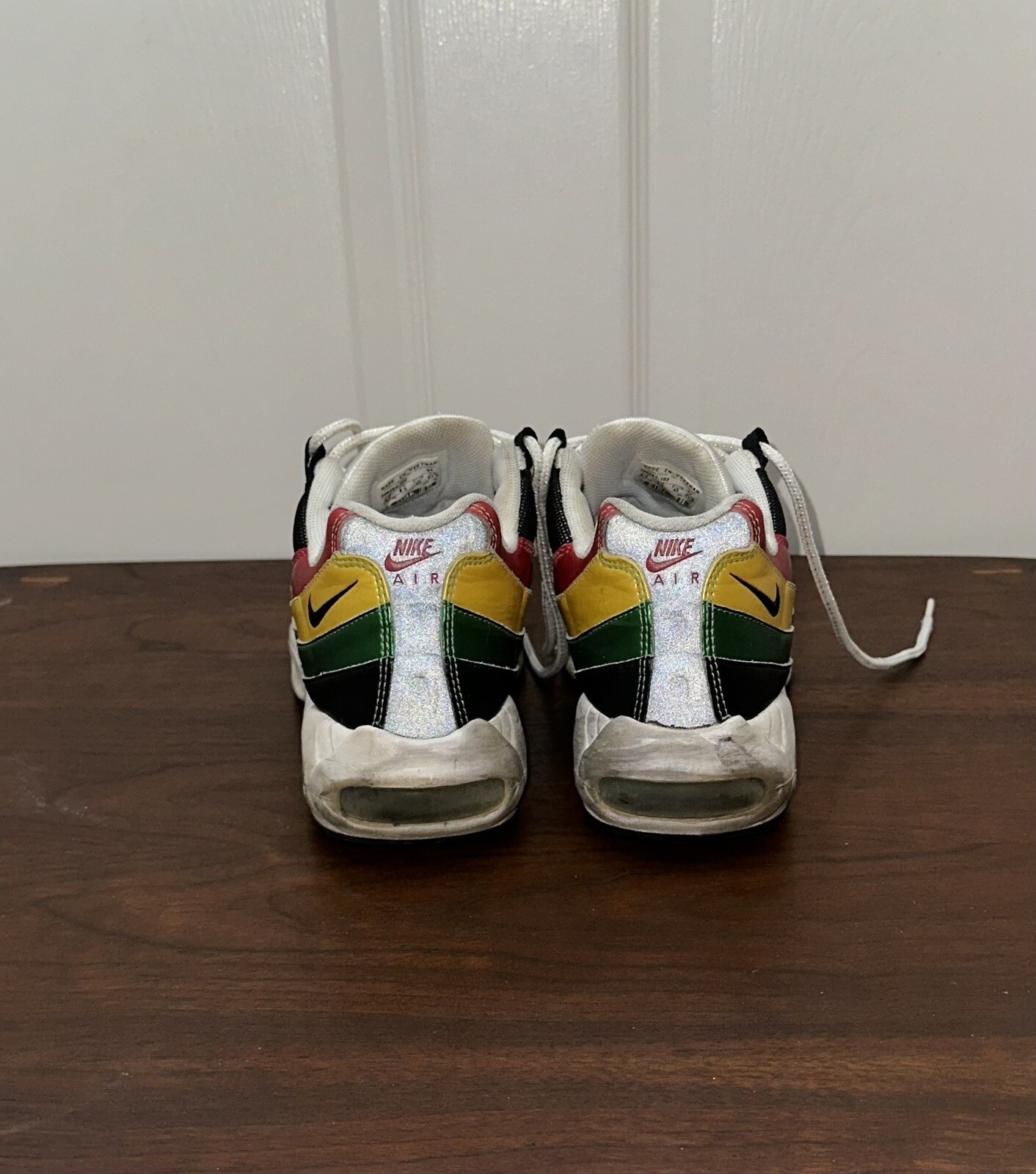 Size 9.5 - Nike Air Max 95 Rasta for sale online | eBay